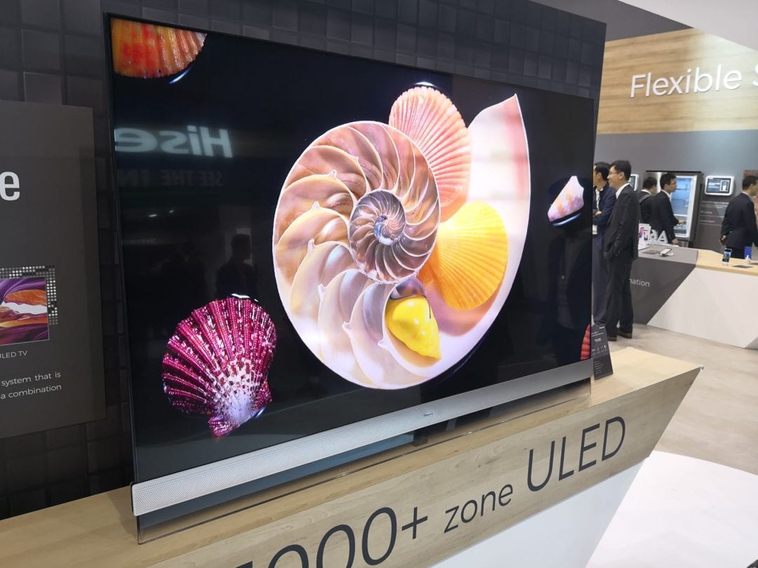 TV Tech of IFA: 8K, Micro-LED, Flexible OLED, Laser and Full Array TVs