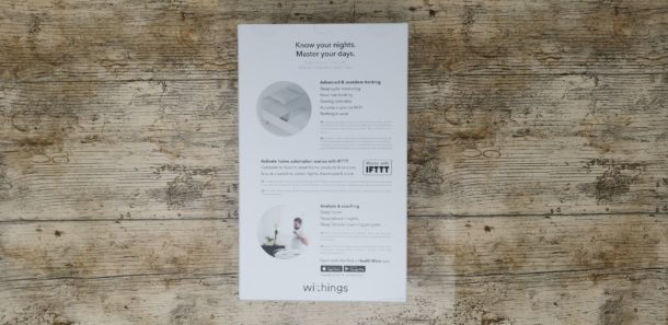 Withings Sleep Tracking Mat Review – Sleep tracking, Apnoea detection ...