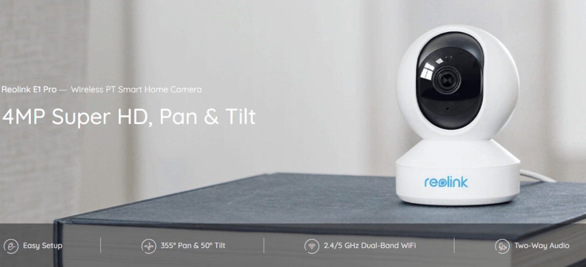 Reolink E1 Pro Review – 4MP PTZ Wi-fi IP Camera with two-way audio ...