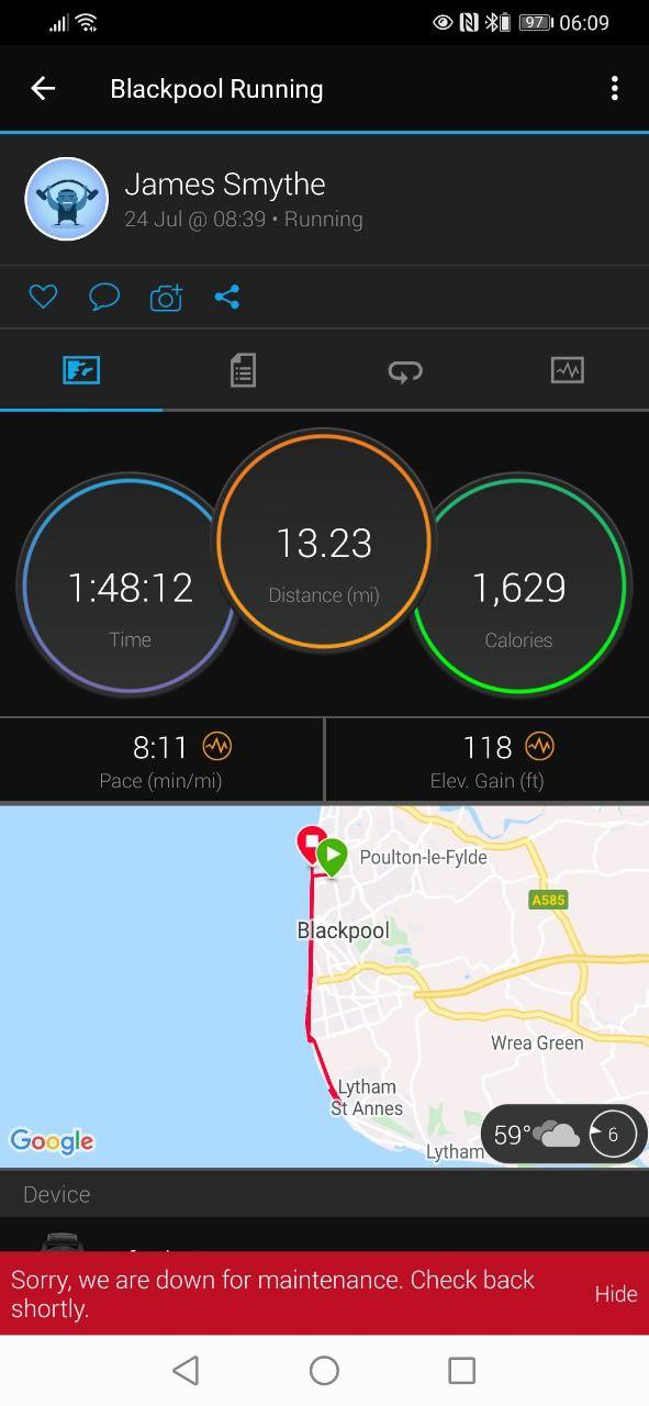 Garmin starts syncing data again – sort of – Garmin Connect & Activity ...
