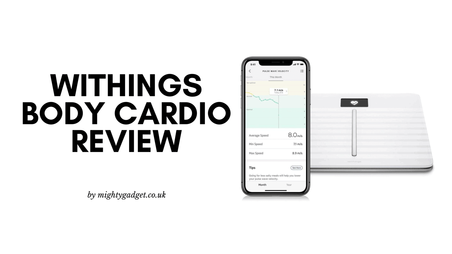 Withings Body Cardio Smart Scales Review – A vital tool for weight loss ...