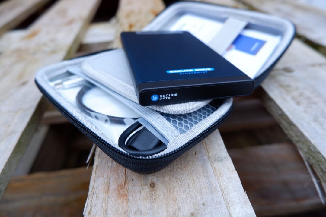 SecureDrive BT Hardware Encrypted External Portable SSD Drive Review