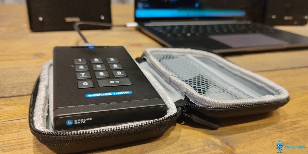 SecureDrive KP Portable Hardware Encrypted Storage Review