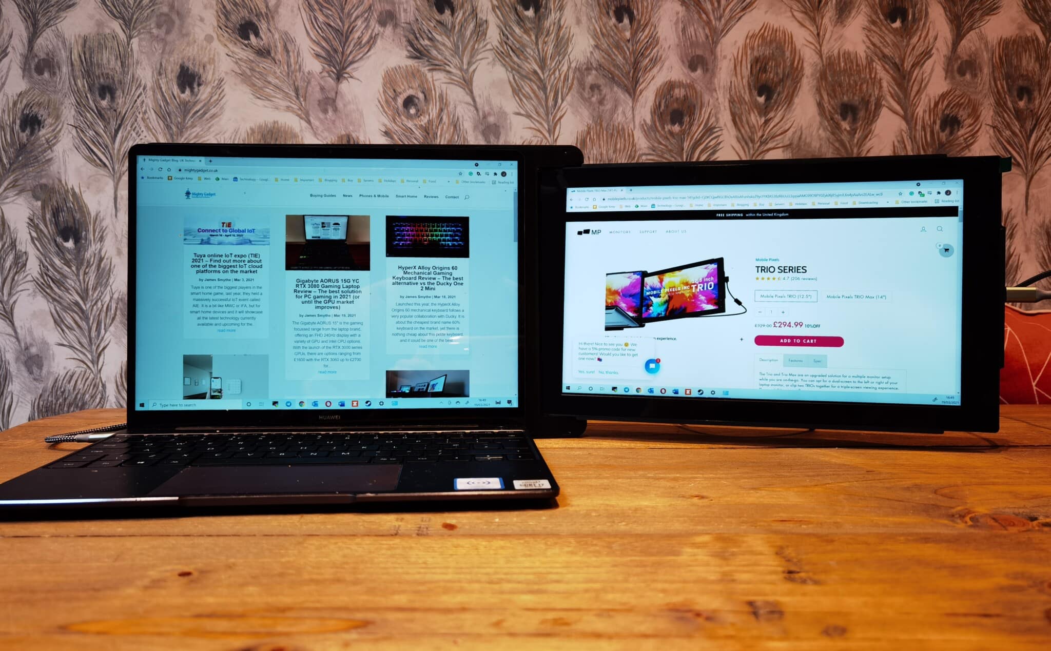 Mobile Pixels Trio Portable Monitor For Laptops Review – Make your ...