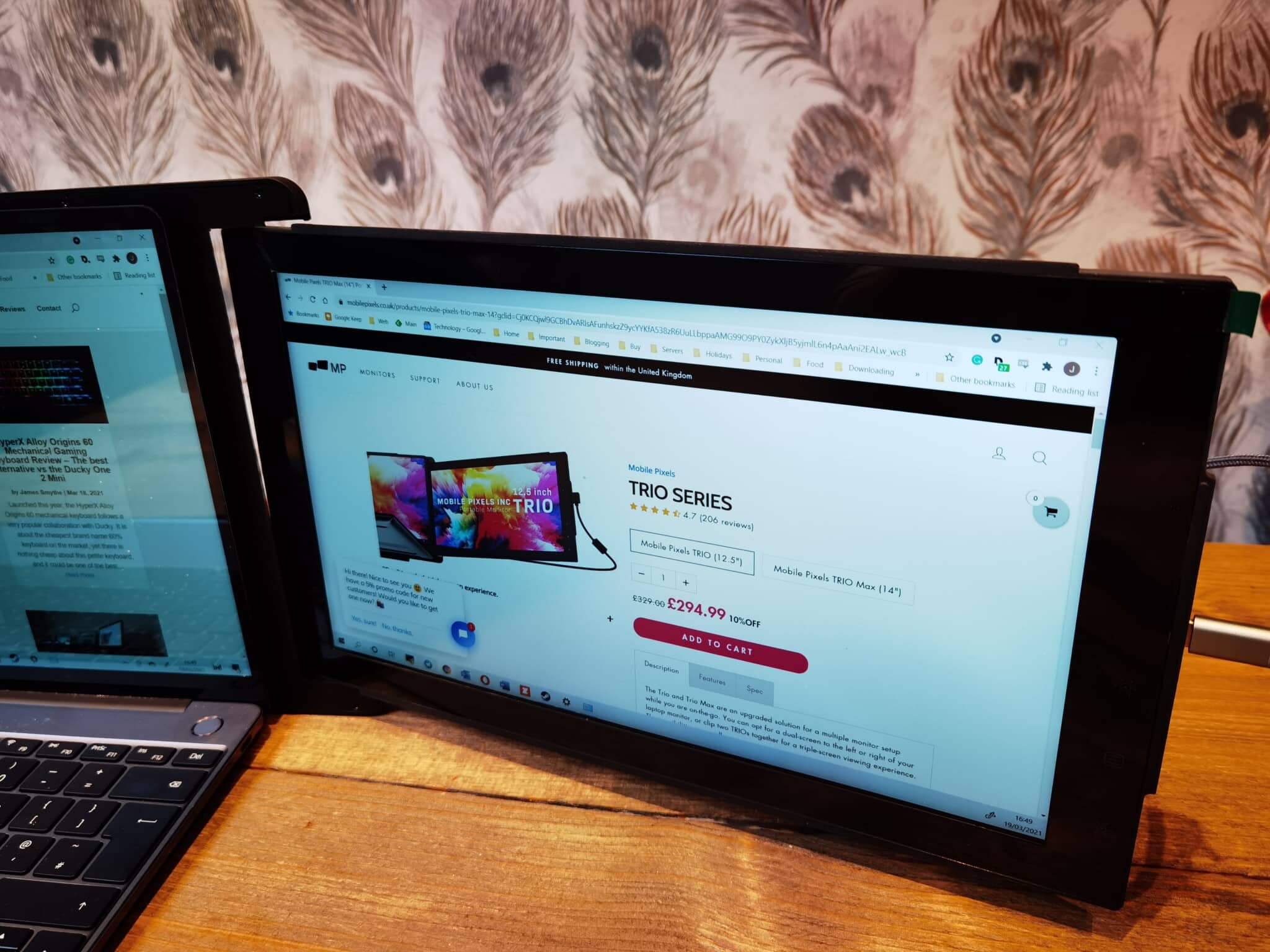 Mobile Pixels Trio Portable Monitor For Laptops Review – Make your ...