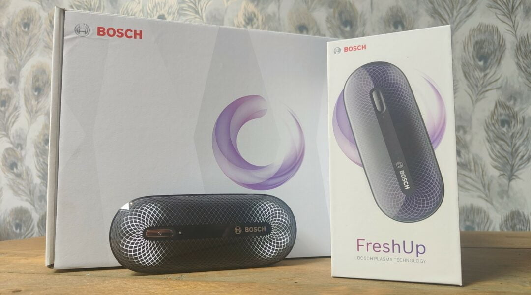 Bosch FreshUp Initial Review – A portable plasma cleaner to remove ...