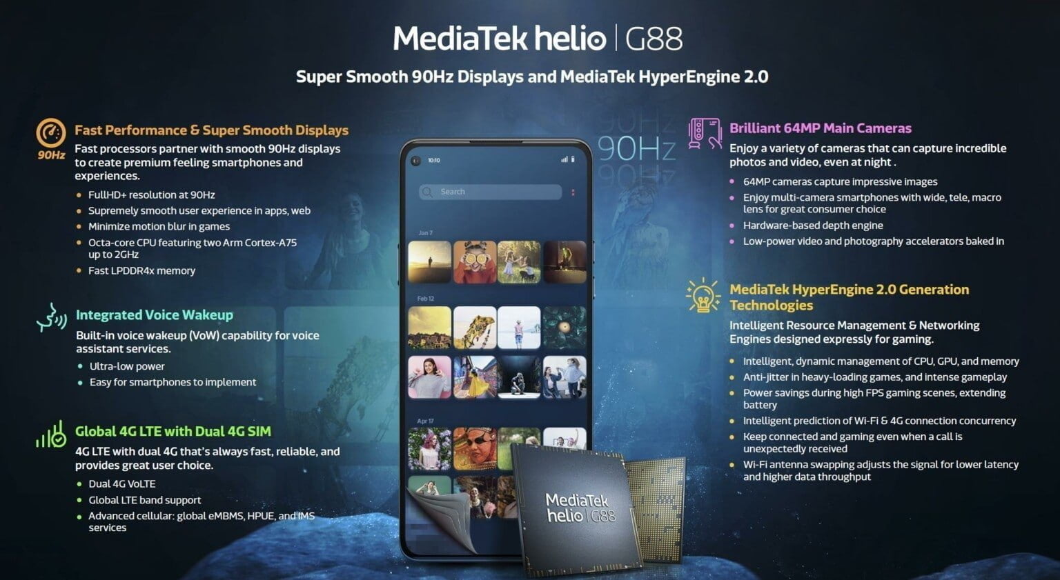 MediaTek Helio G88 vs Helio G85 & G80 Specifications Compared – Not ...