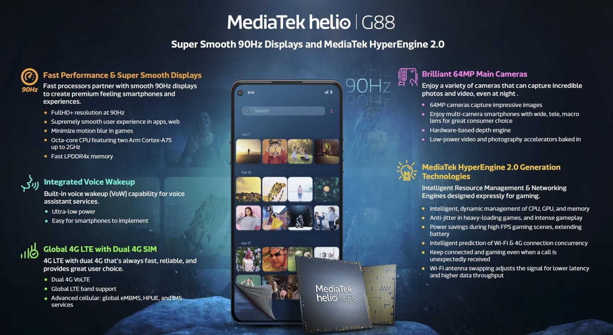 MediaTek Helio G88 vs Helio G85 & G80 Specifications Compared – Not ...