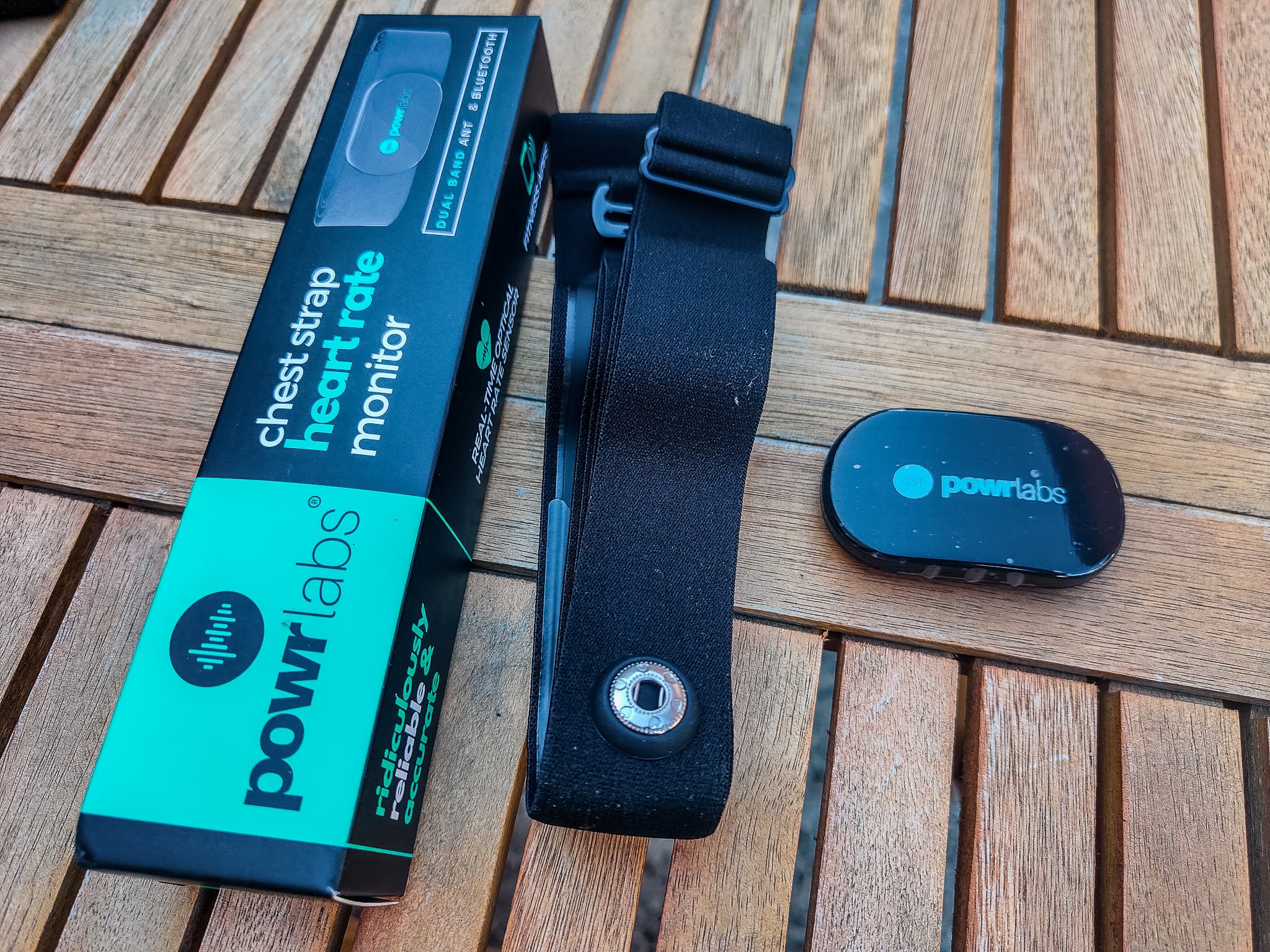 Powr labs Chest & Optical Armband Hear Rate Monitor Review – Good ...