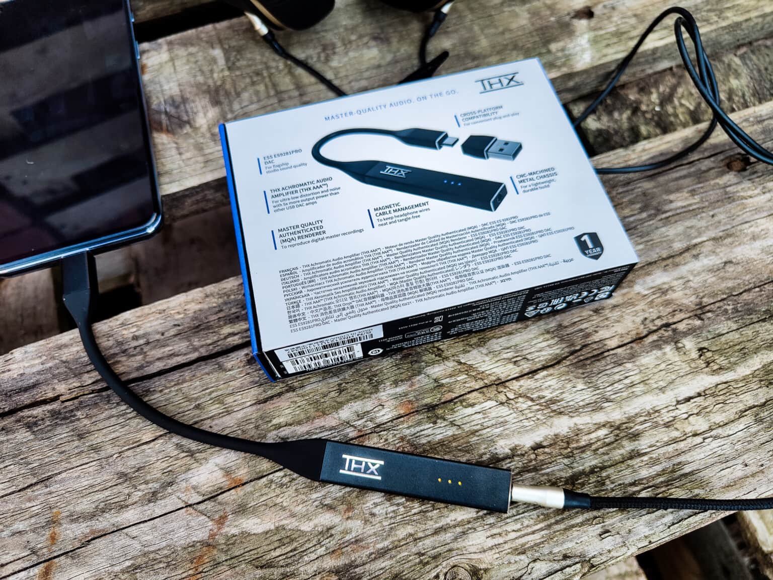 THX Onyx Review: MQA Dongle DAC and Headphone Adapter