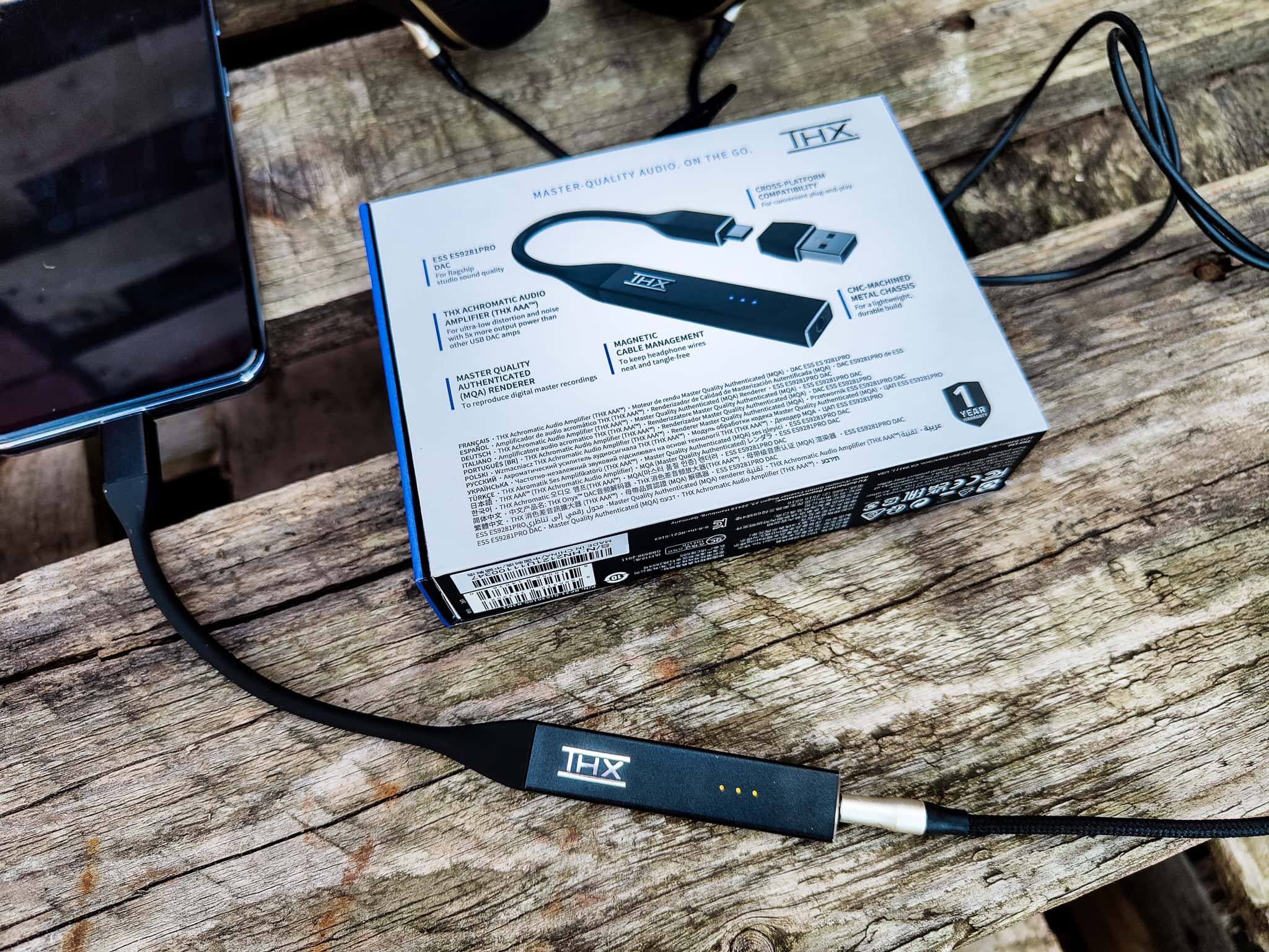 THX Onyx Review: MQA Dongle DAC and Headphone Adapter