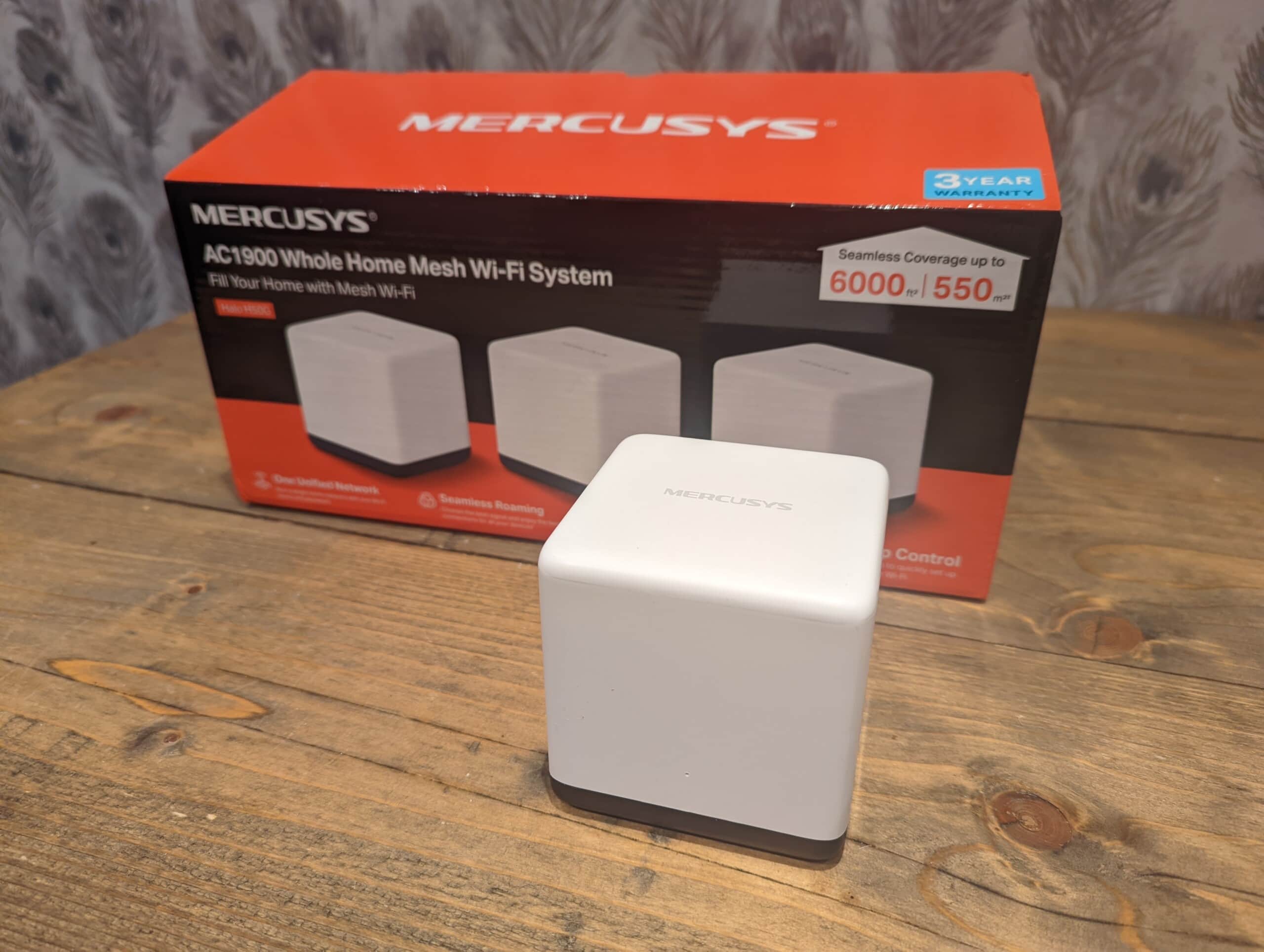 Mercusys Halo H50G Whole Home Mesh Wi-Fi 5 System Review