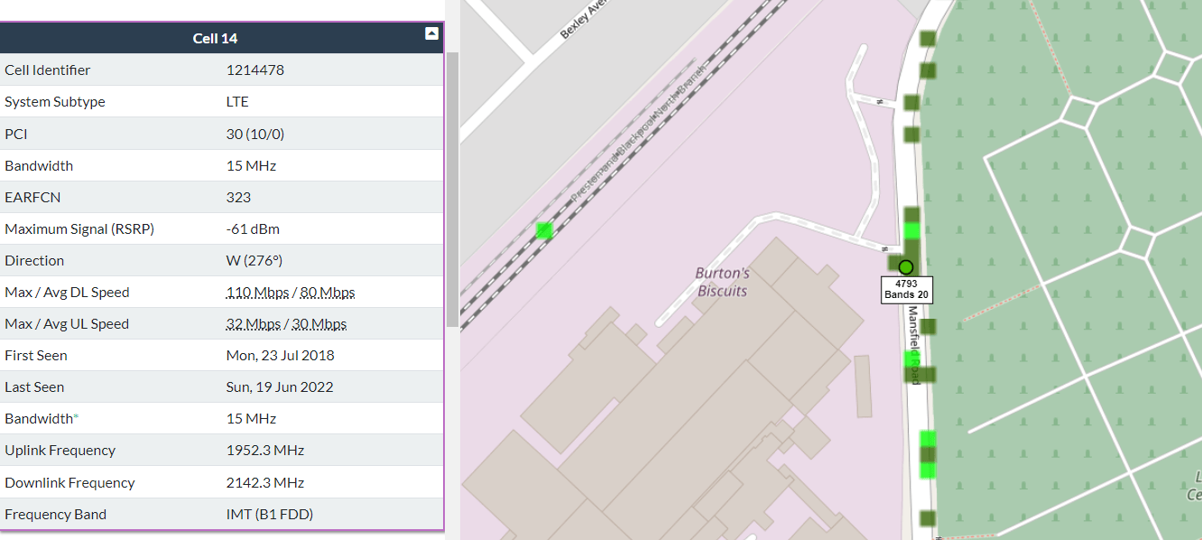 Mobile Phone Masts Near me & 4G / 5G Signal Strength Locator for Free ...