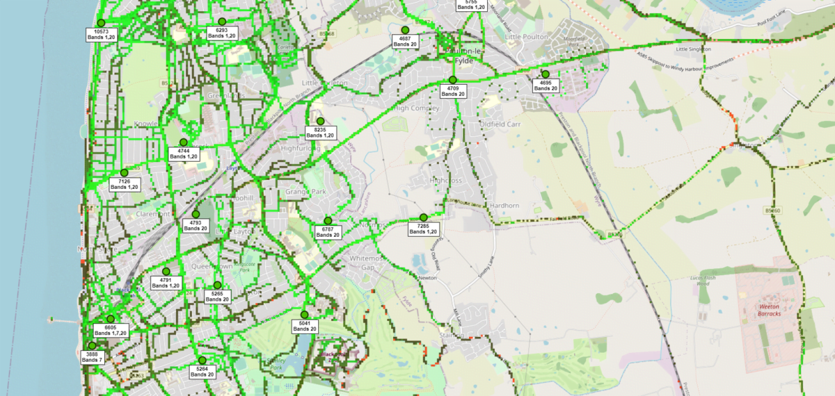 Mobile Phone Masts Near me & 4G / 5G Signal Strength Locator for Free ...