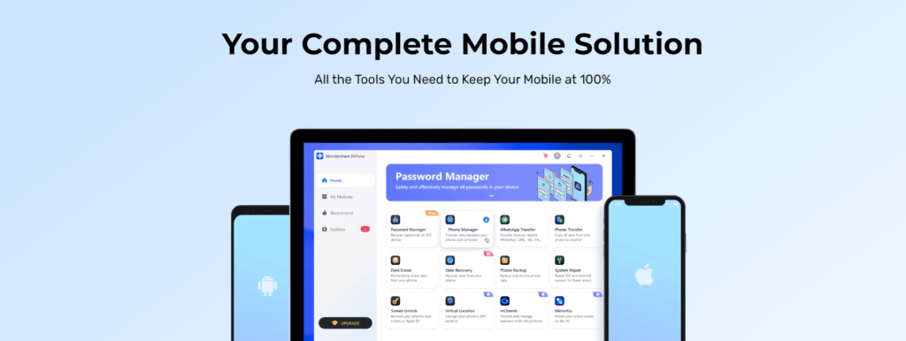 Wondershare Dr.Fone Review: A suite of utilities including screen lock ...