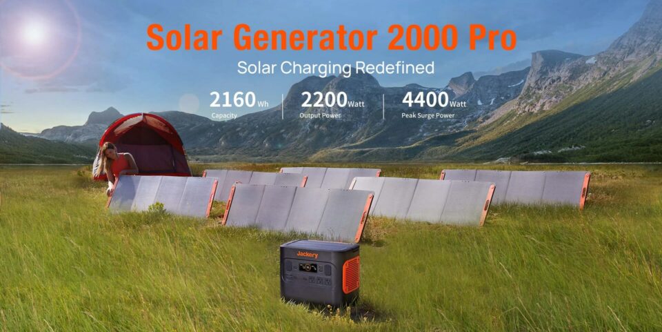 Jackery Solar Generator 2000 Pro Review - Explorer 2000 Pro + SolarSaga ...