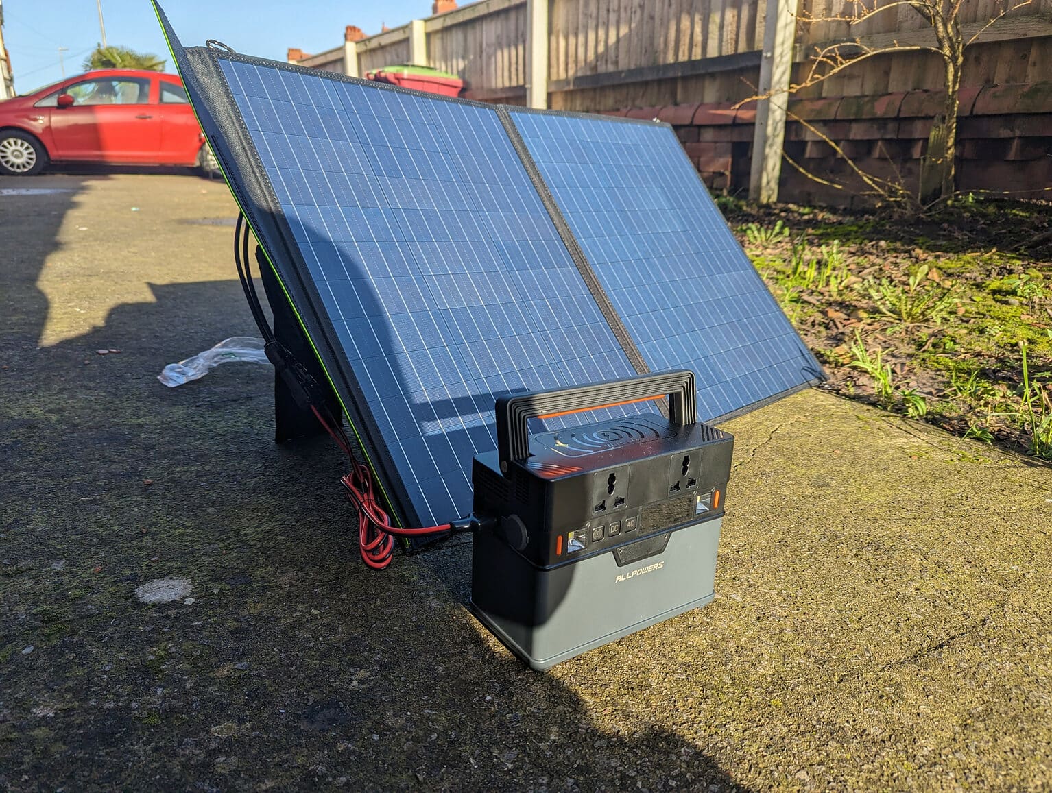 ALLPOWERS Solar Generator S300 Review - S300 + 100W Solar Panel