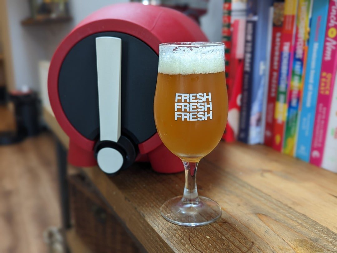 Pinter 3 Homebrew Beer Review – With Improved Active Pour Tap