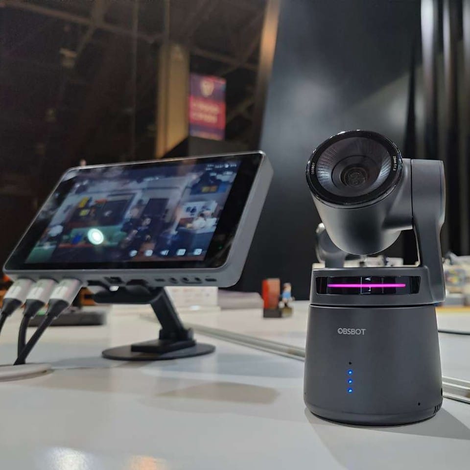 OBSBOT Tail Air AI PTZ-Camera for Vlogging Revealed at NAB Show 2023