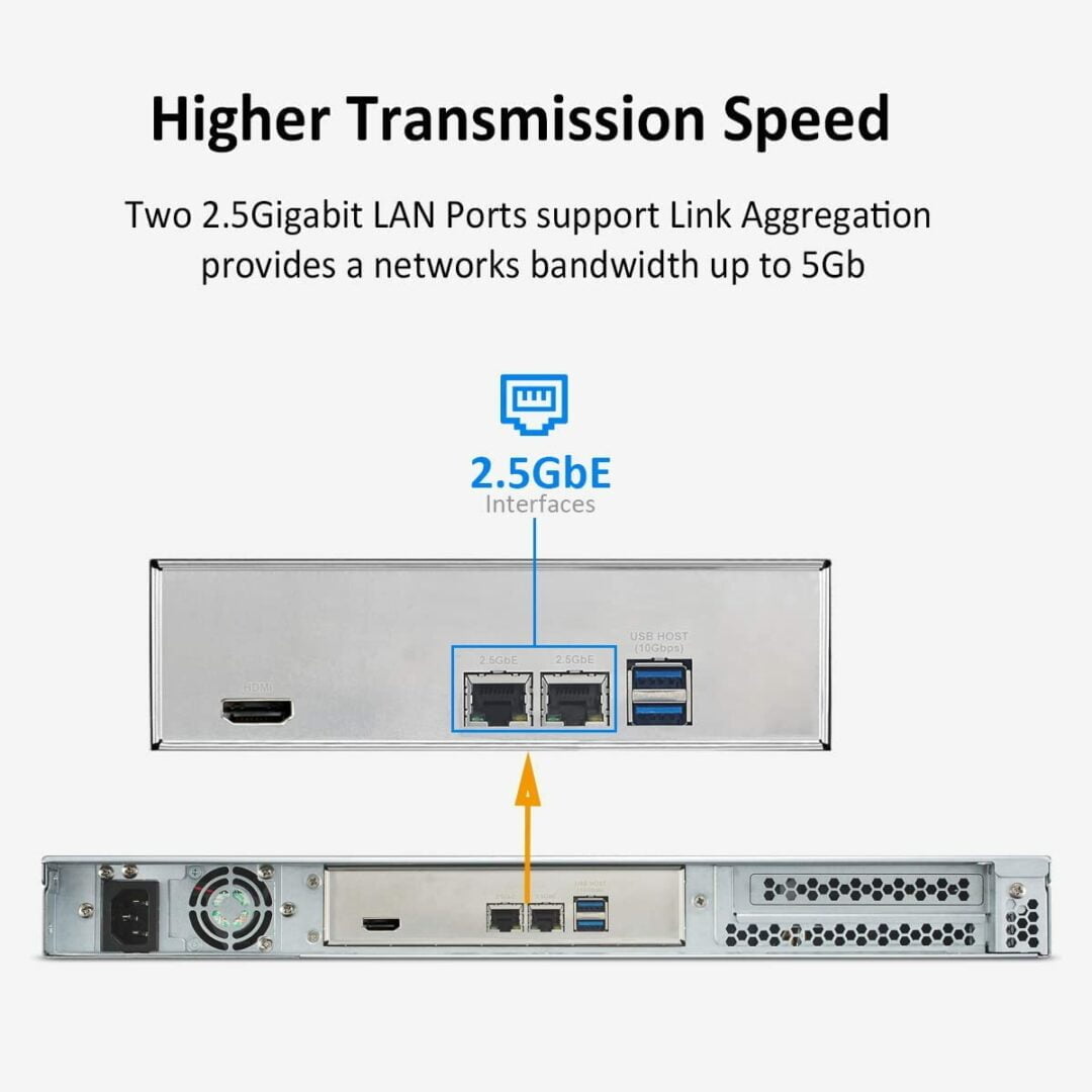 TerraMaster U4-423 4-bay Short Depth Rackmount NAS Launched Priced at £600