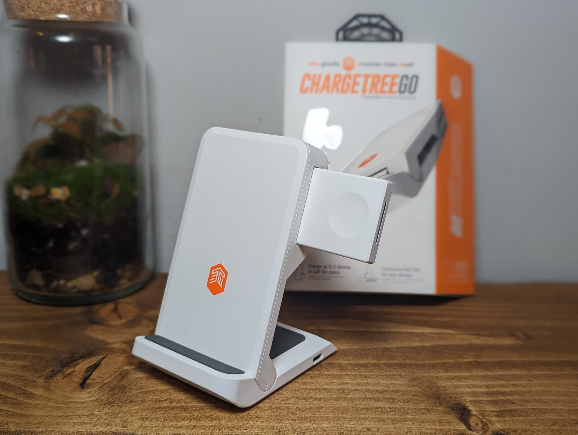 STM Goods ChargeTree Go Review - Portable 3-in-1 Wireless Charging Station