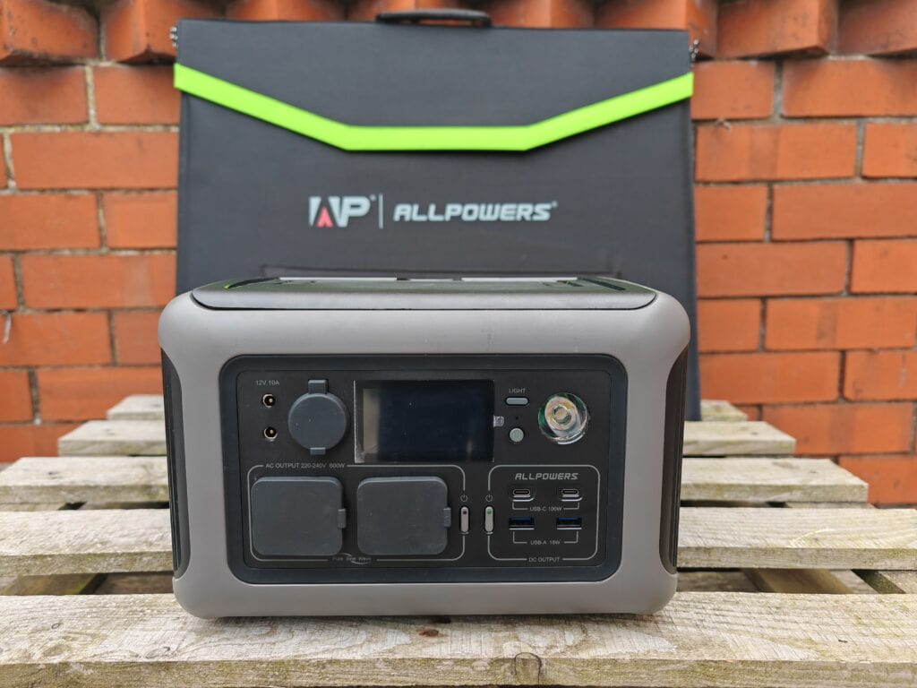 ALLPOWERS R600 Portable Power Station Review – A 299Wh LiFePO4 battery ...