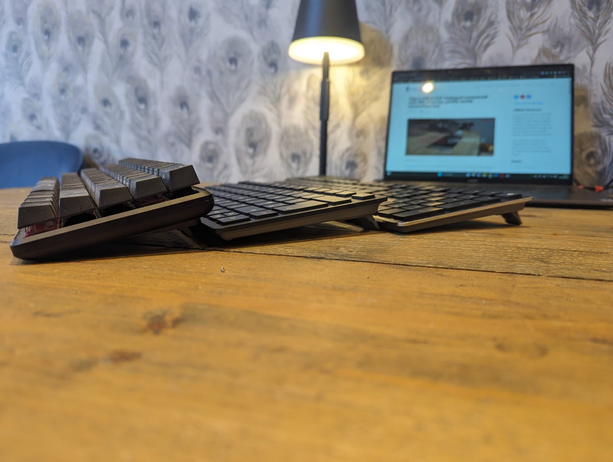 CHERRY KW X ULP Keyboard Review - Mechanical ultra-low profile keyboard ...