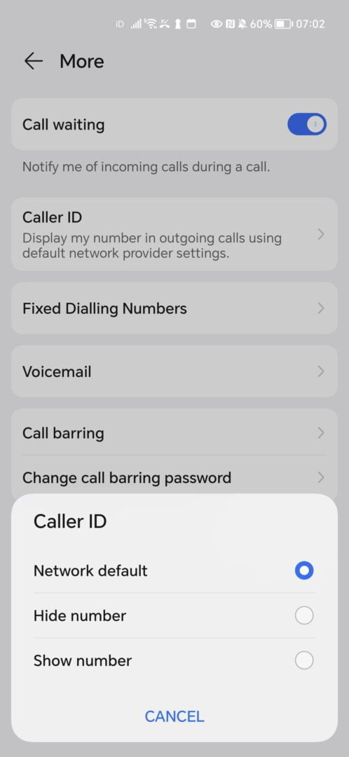How do I withhold my mobile number? Hide caller ID on UK phones