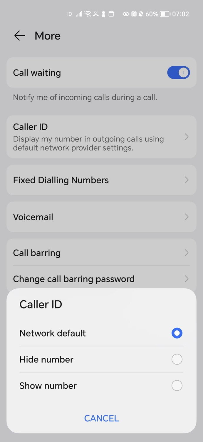 How do I withhold my mobile number? Hide caller ID on UK phones