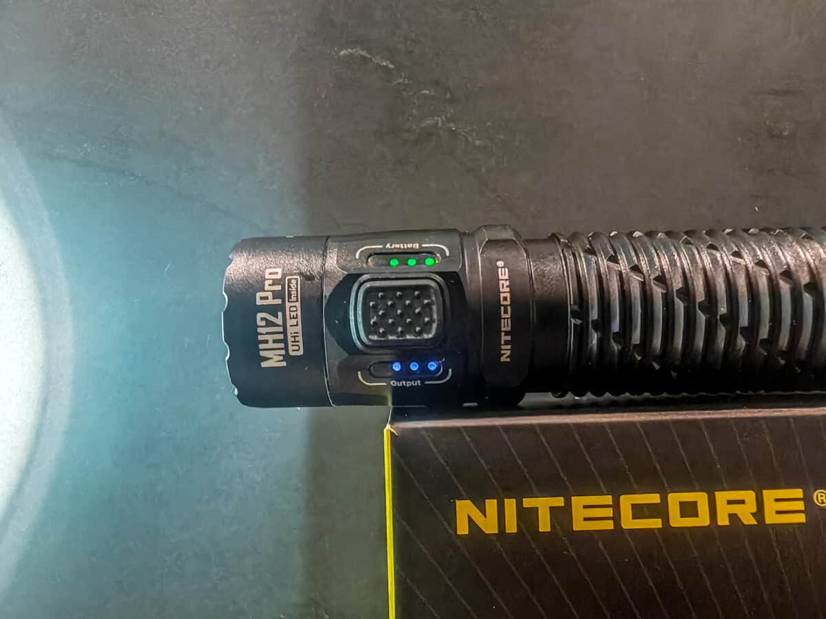 Nitecore MH12 Pro Flashlight Review: 3300 Lumen USB-C Rechargeable ...