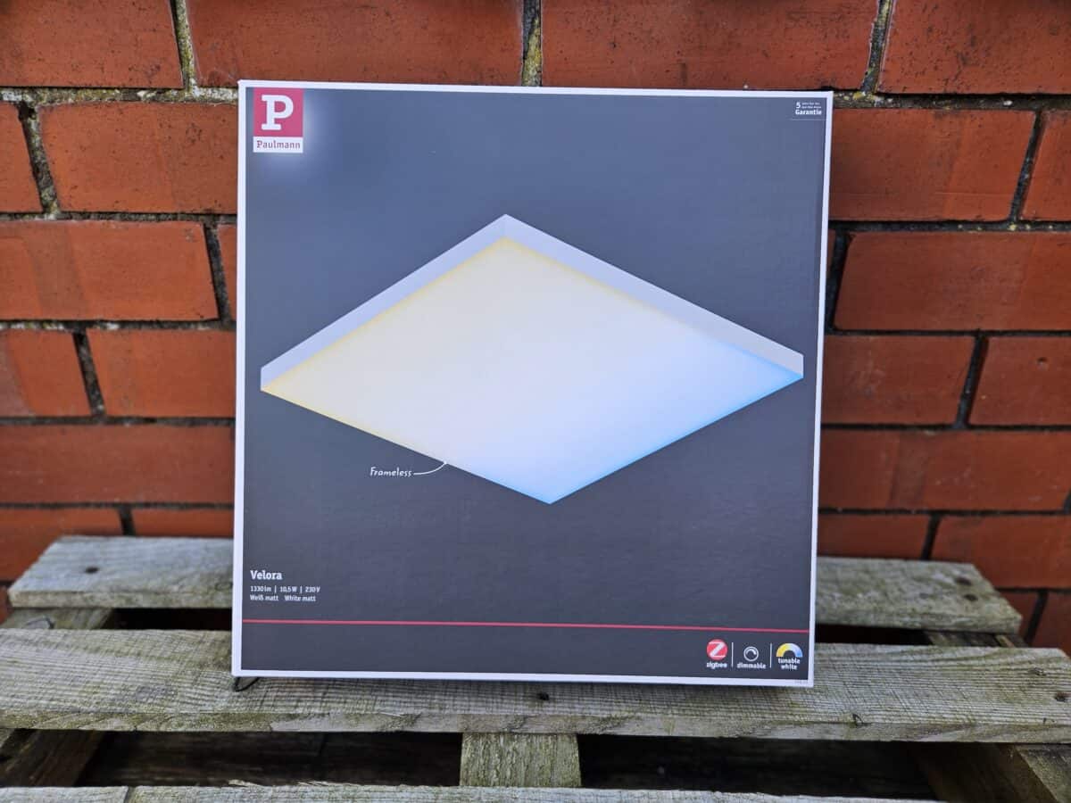 Paulmann Velora Zigbee Smart LED Panel Review: Tunable White Dimmable ...