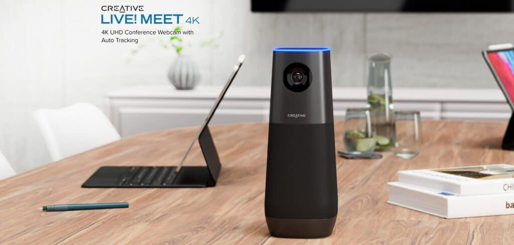 Creative Launches Live! Meet 4K - A UHD Conference Webcam with Auto ...