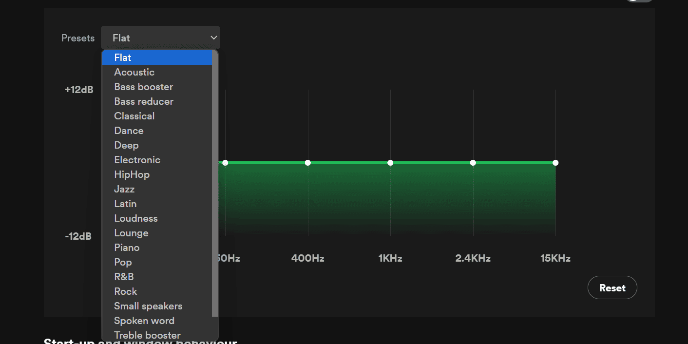 Best Spotify Equaliser Settings