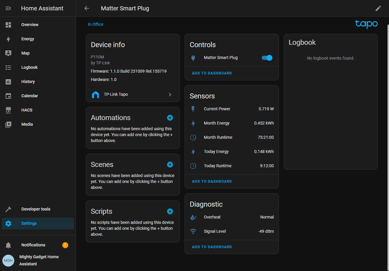 TP-Link Tapo P110M Smart Plug Review – The same P110 energy monitoring ...