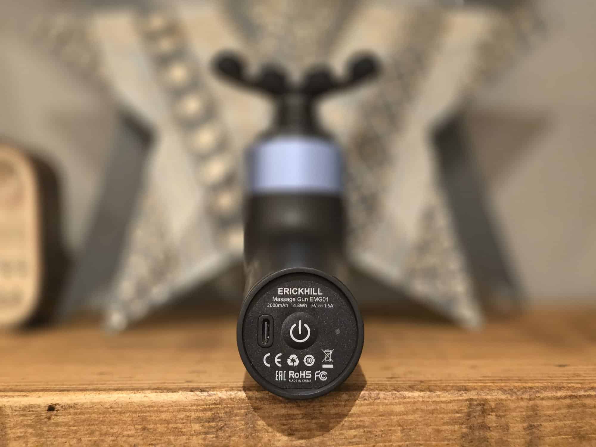 Erickhill EMG01 Mini Massage Gun Review – An affordable massage gun for ...