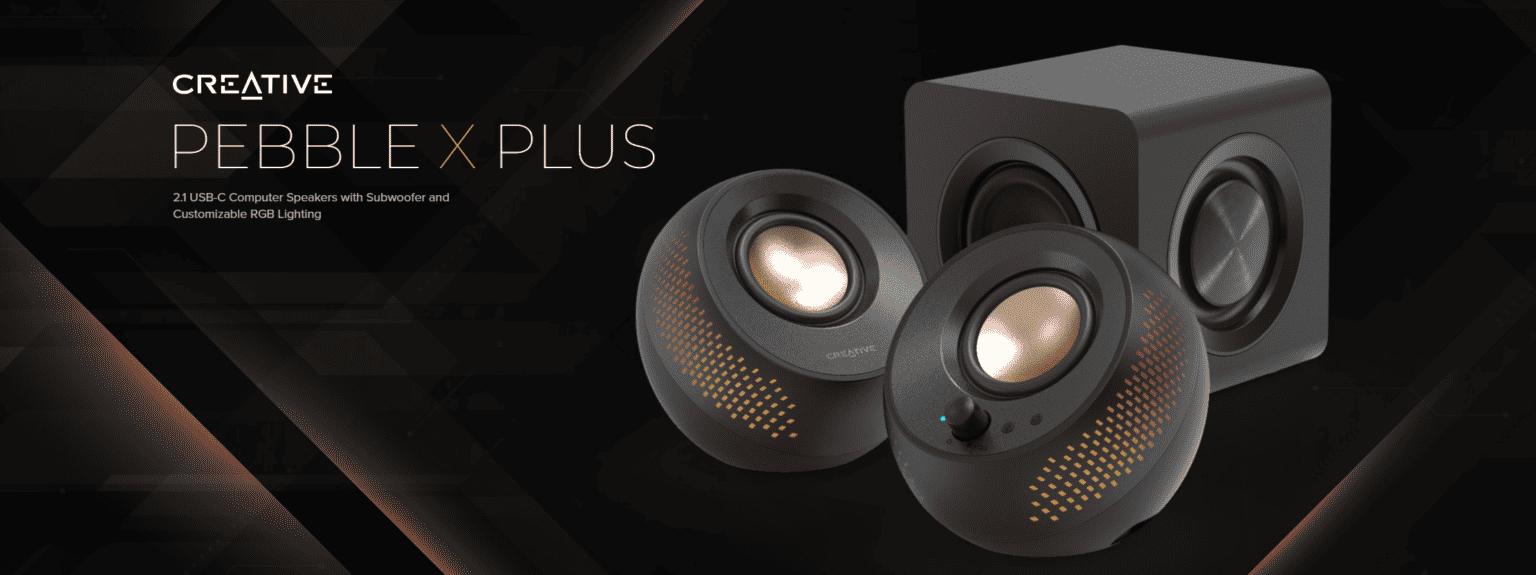 Creative Unveils New Pebble X Desktop Speakers with RGB Lighting and ...