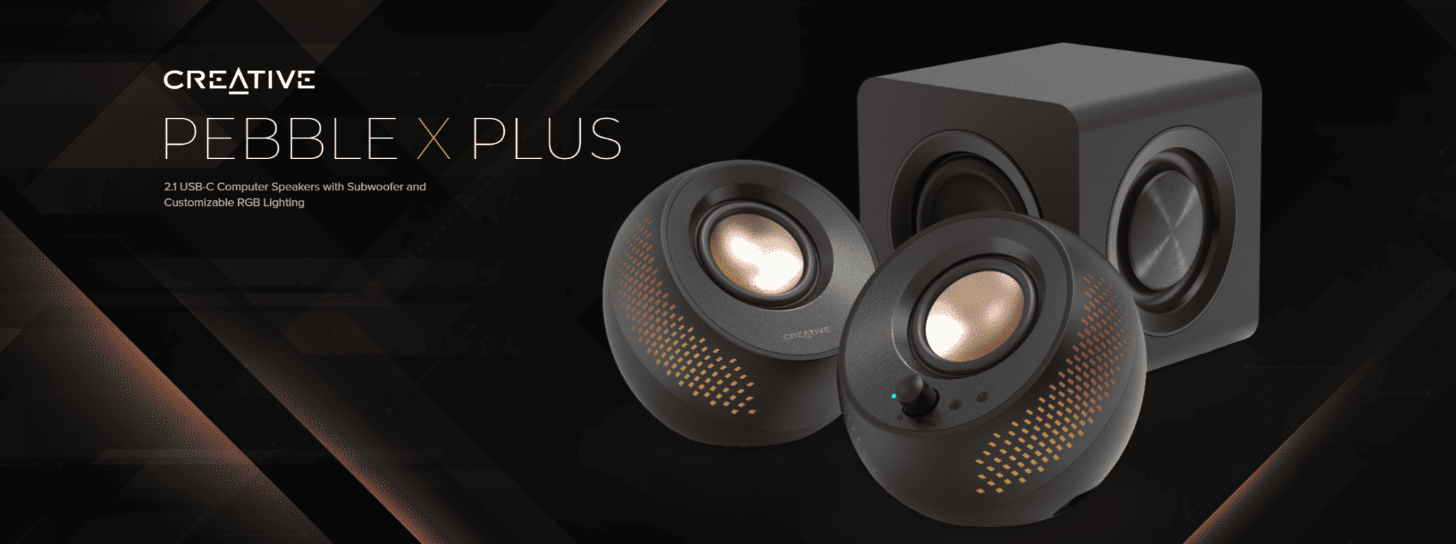 Creative Unveils New Pebble X Desktop Speakers with RGB Lighting and ...