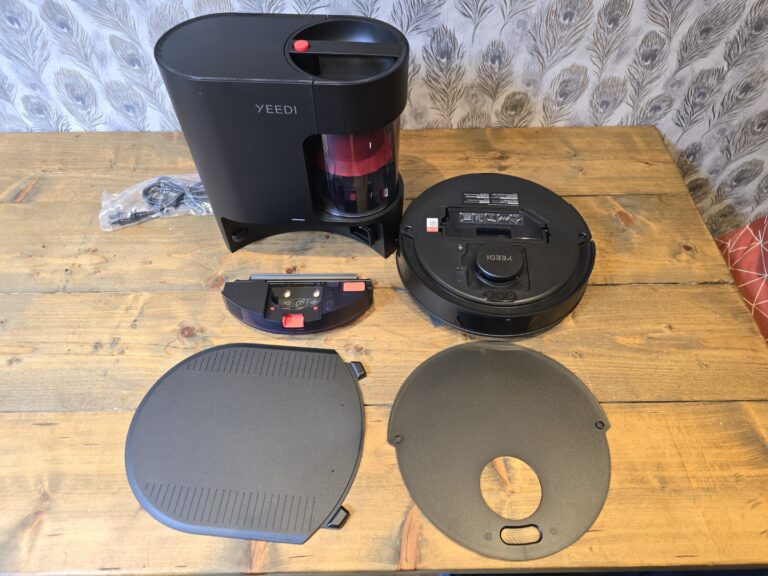 Yeedi C12 Pro Plus Robot Vacuum Review Including Bagless Self-Empty Station