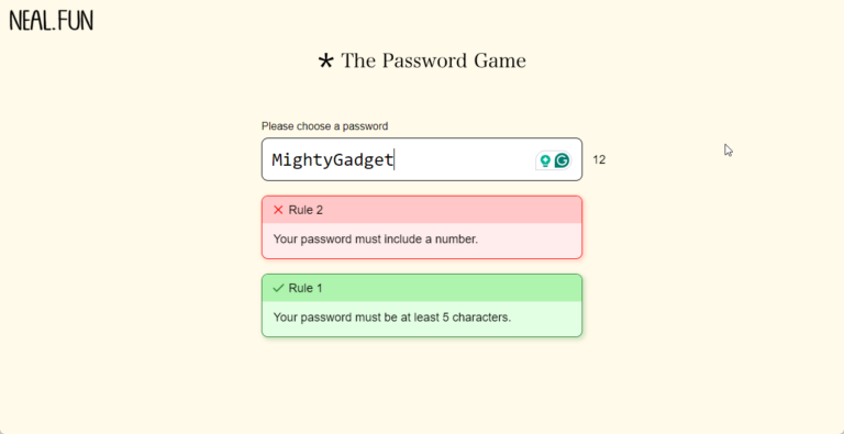 Password Game Rule 9 Guide: Which Roman Numerals Multiply to 35?