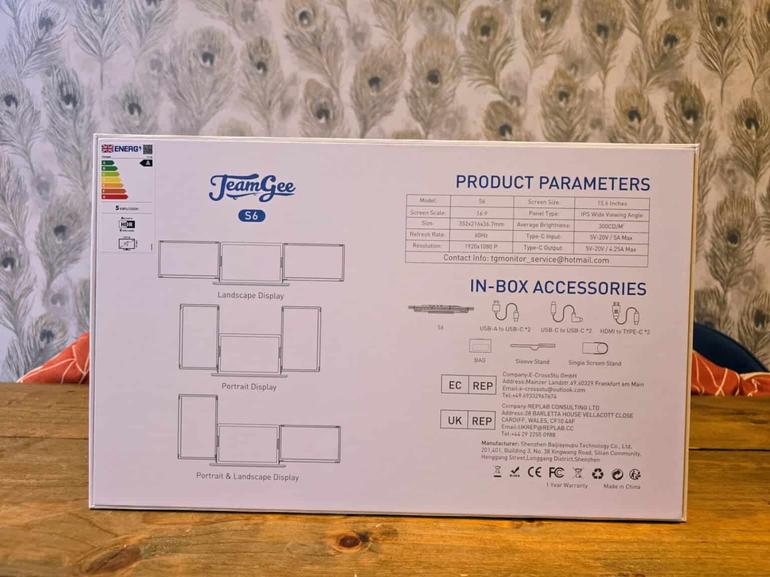 Teamgee S6 Laptop Monitor Extension Review