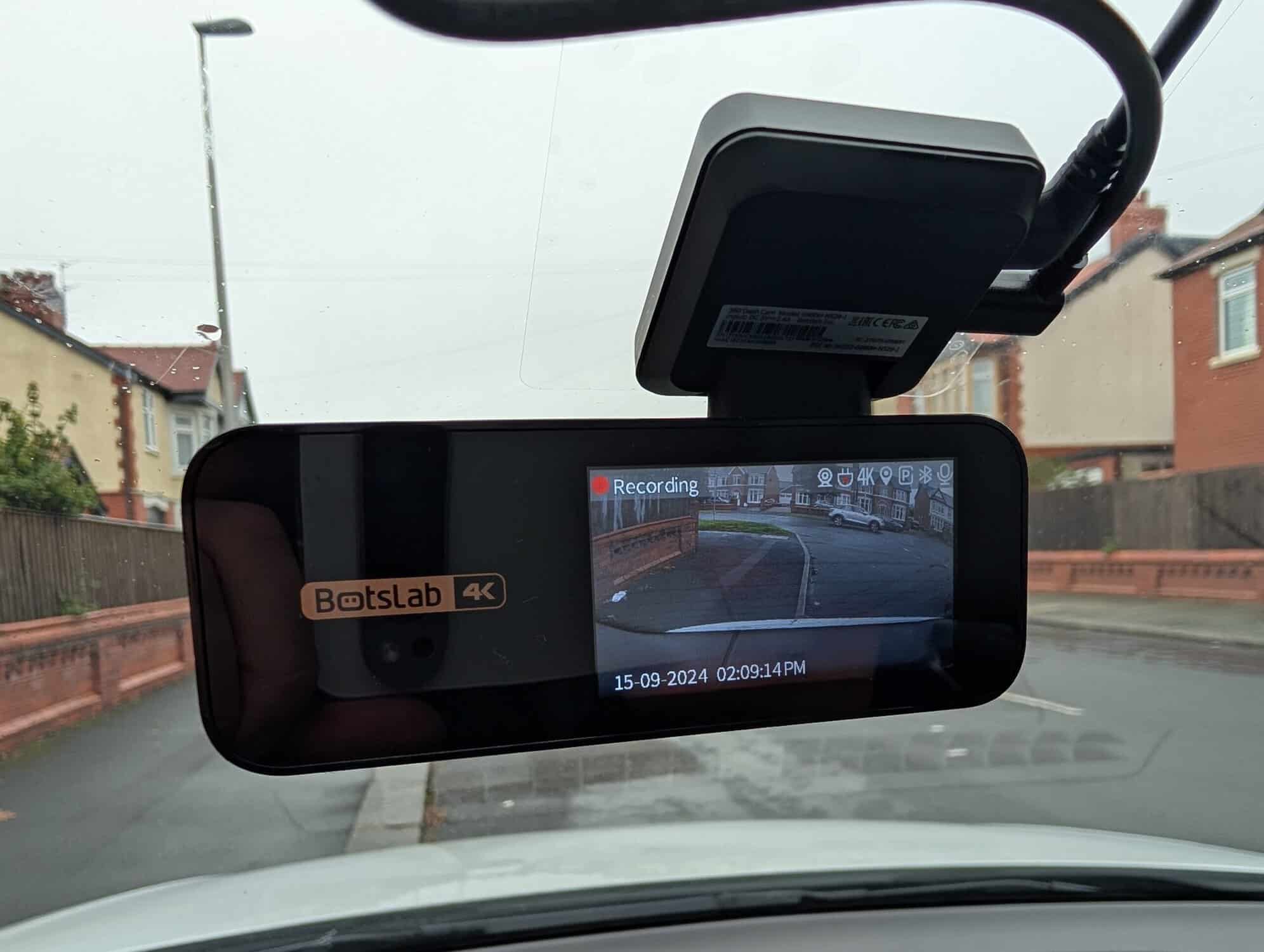 Botslab G980H 4K Dash Cam Review - Front and Rear Cameras with GPS & 24 ...