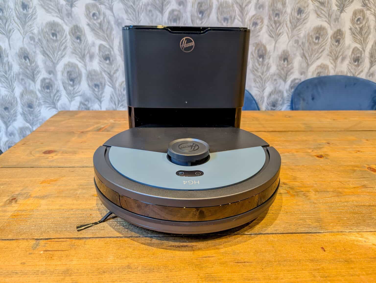 Hoover HG4 Hydro Pro Robot Vacuum Review: 2-In-1 Self-Empty Robot ...