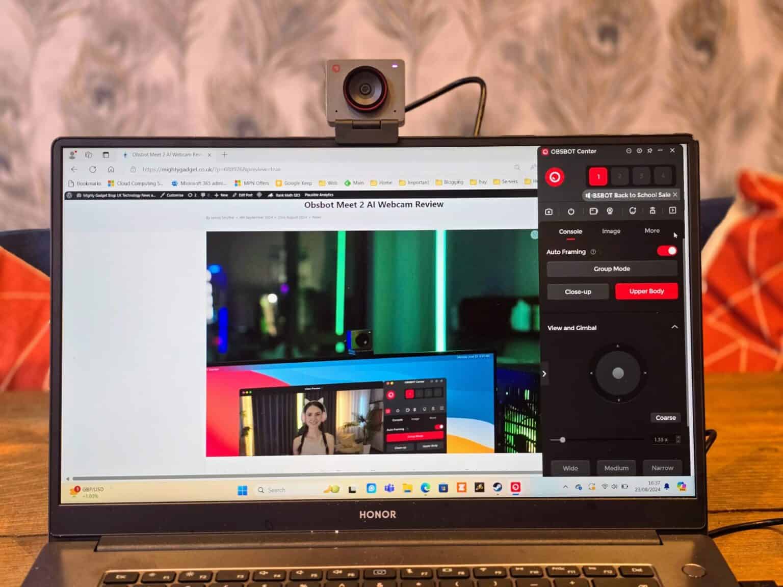 Obsbot Meet 2 AI Webcam Review