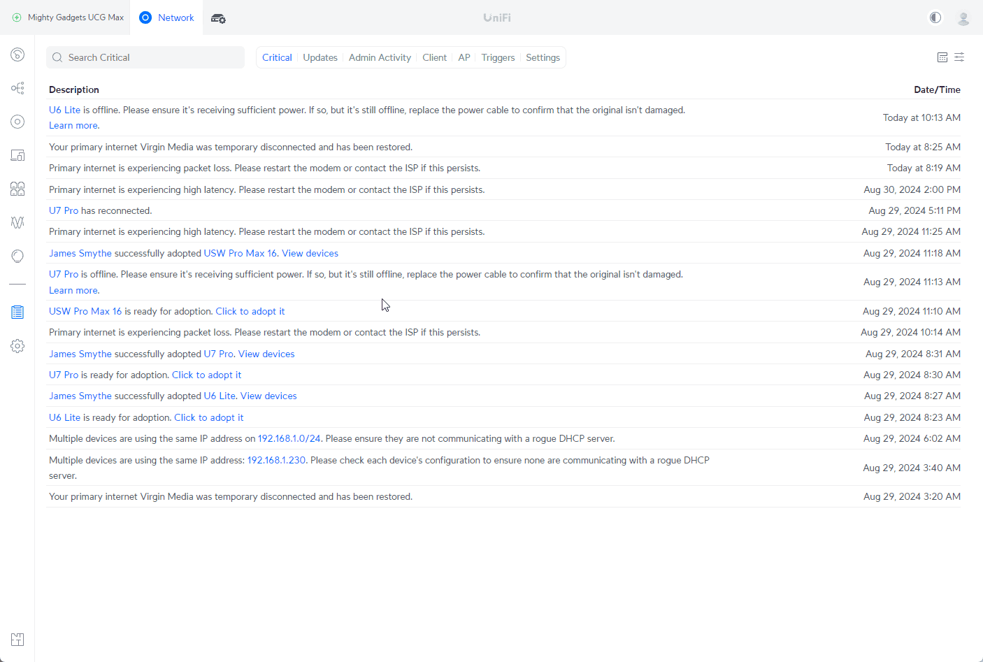 Unifi Cloud Gateway Max Review - UCG-Max-NS
