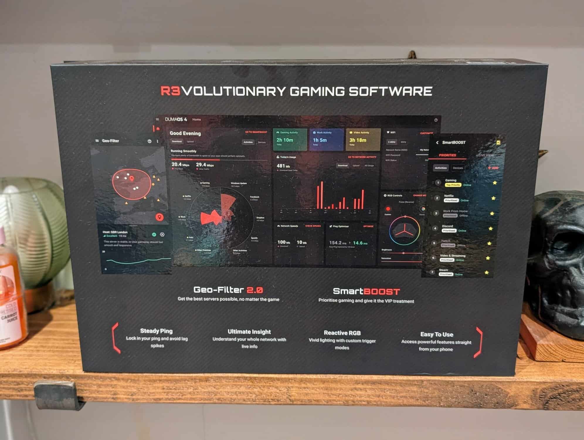 Netduma R3 Gaming Router Review – Great gaming features but dated hardware