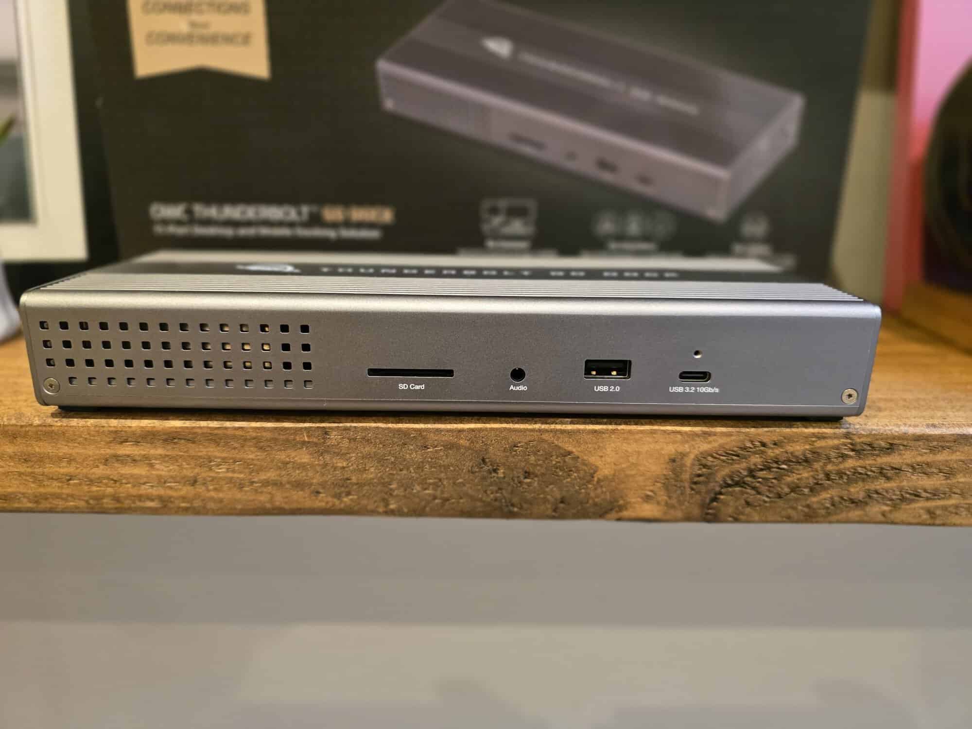 OWC Thunderbolt Go Dock Review with 2x Thunderbolt 4 Device Ports & 2.5 ...