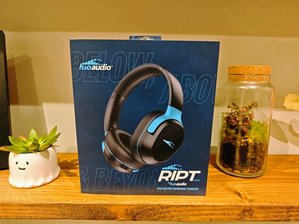H2O Audio RIPT Ultra Review – Over-ear ANC headphones for fitness with ...